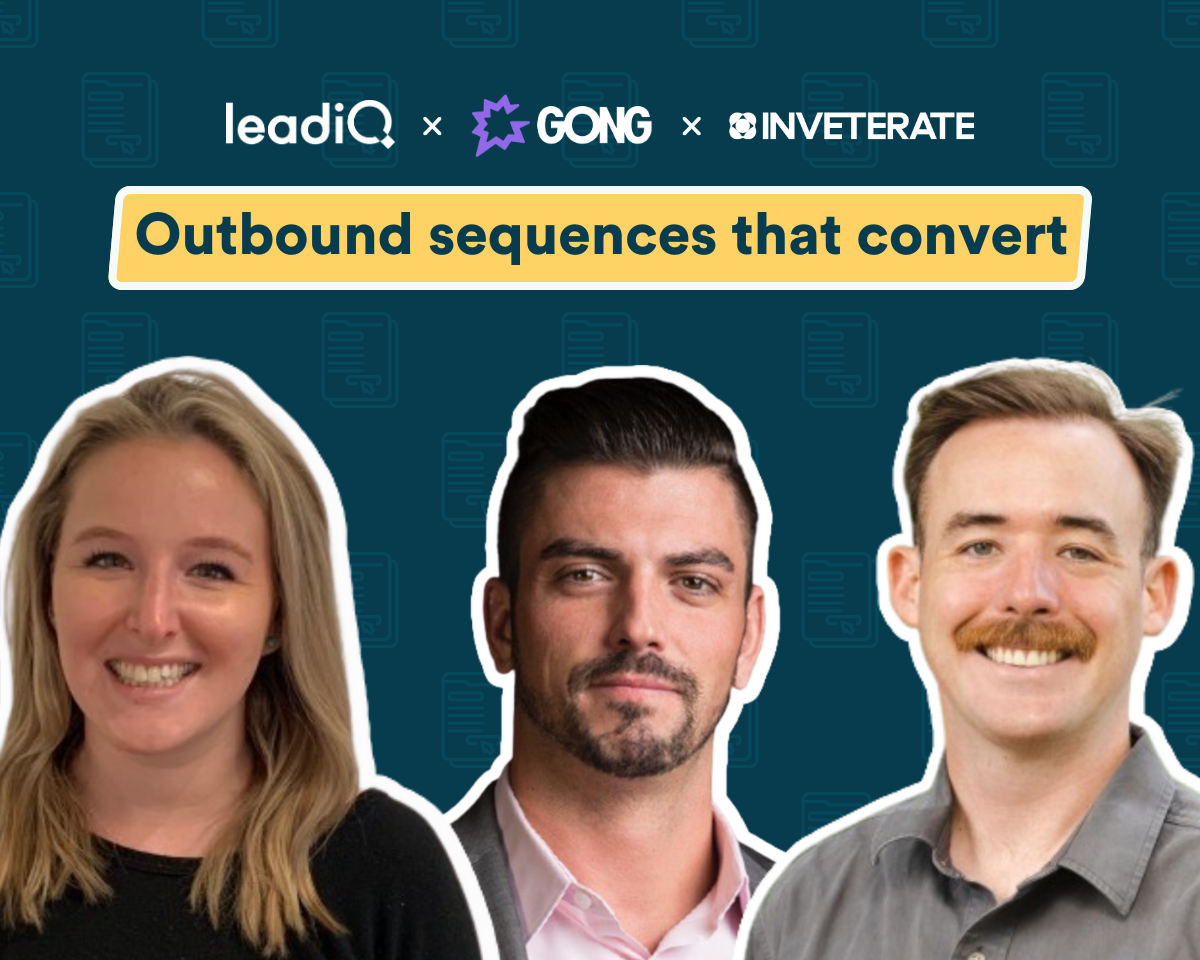 Experts explain how to create outbound sequences that convert